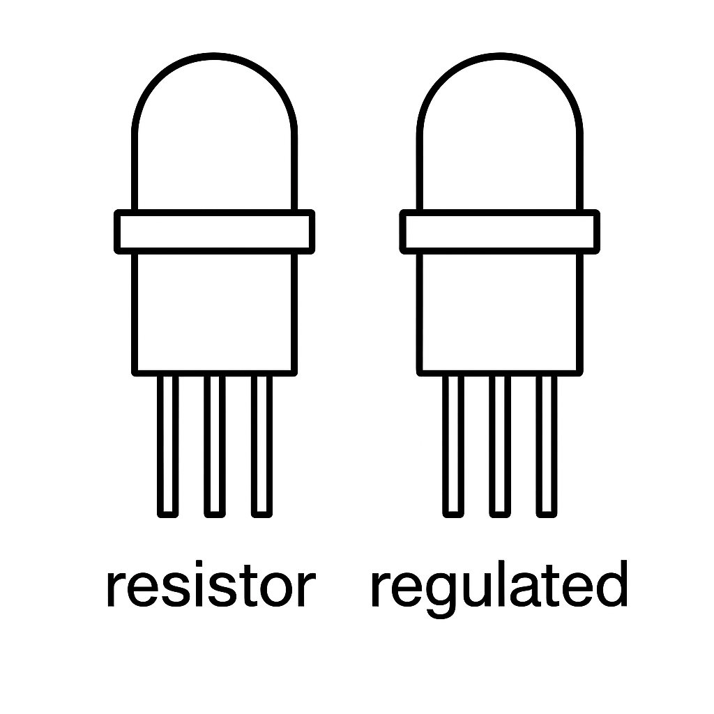 resistor or regulated 12 Volt WS2811 LED Pixel | PIXEL-IMPERIUM® - PI