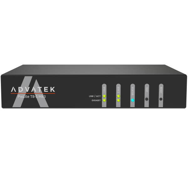 ADVATEK LIGHTS | PixLite 16 MkII Long Range Control Board | pixel-imp